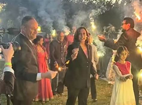 New York State Senator Joins US VP Kamala Harris For Diwali
