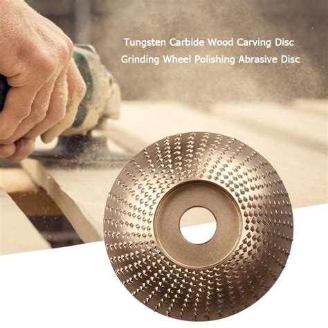 Roue De Meulage D Angle En Bois En Carbure Outils Rotatifs De Sculpture