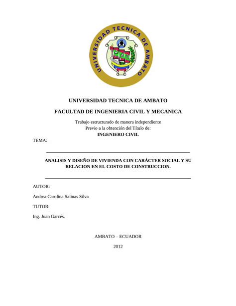 PDF UNIVERSIDAD TECNICA DE AMBATO FACULTAD Repositorio Uta Edu Ec
