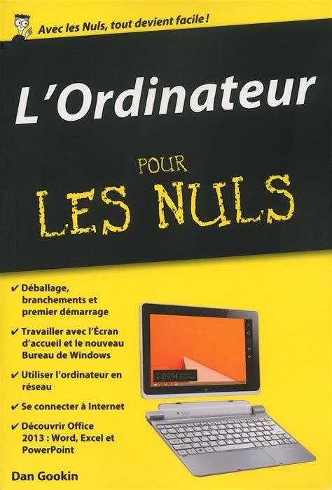 L Ordinateur Pour les Nuls édition poche eBook Gookin Dan Escartin