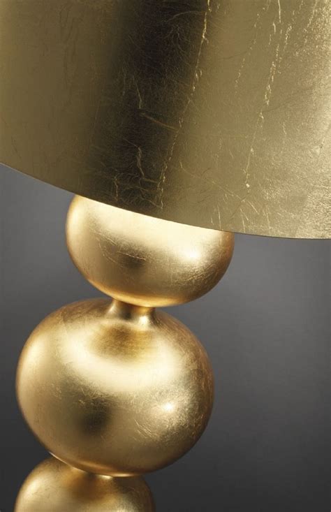 Casa Padrino Luxus Art Deco Stehleuchte Gold Ø 50 x H 180 cm Runde