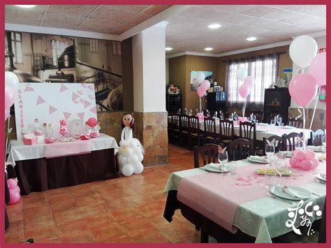 DECORACION CON GLOBOS Y CANDY BAR COMUNION NIÑA VALENCIA LAS VIANDAS