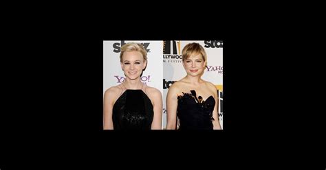 Photos Hollywood Film Awards 2011 Michelle Williams Vs Carey Mulligan Qui Se Ressemble S