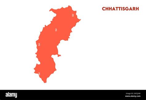 Chhattisgarh Vector Map1 State Of India Republic Of India Government