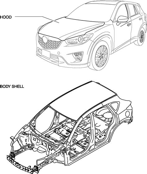 Mazda CX 5 Service Repair Manual Body Panel General