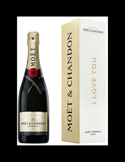Moët Chandon Brut Impérial I Love You Giftbox 75 CL