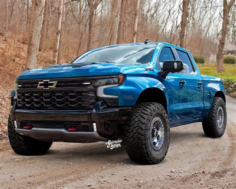 2022 Chevy Silverado ZR2 Virtually Teases Raptor And TRX With Pre