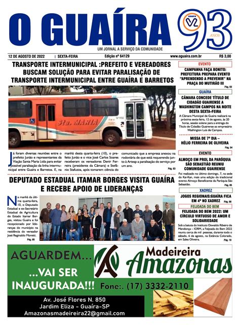 Calam O Jornal O Guaira