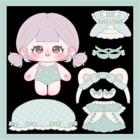 Paper Doll Boneka Seni Boneka Binatang Kartu Pop Up