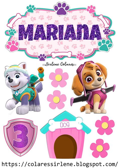 Decoraciones Para Cumple De La Patrulla Canina O Paw Patrol Artofit
