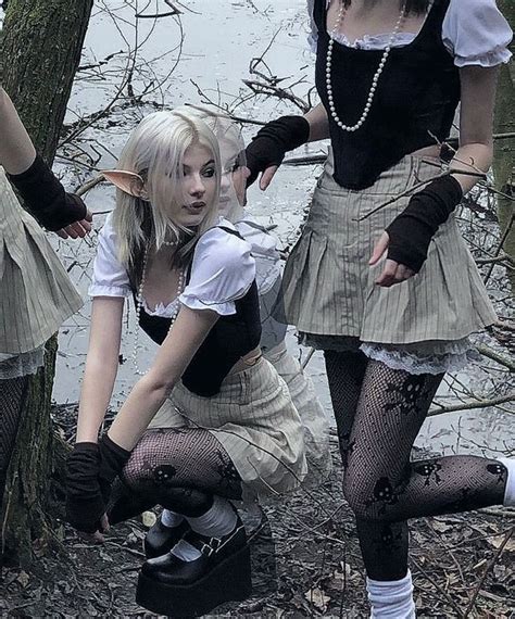 Grunge Fairycore In Fairy Outfit Aesthetic Grunge Outfit Cute