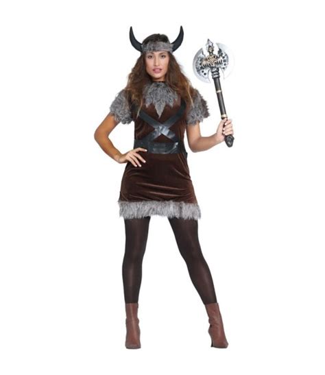 Disfraz de Vikinga Nórdica para mujer Envío en 24h