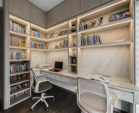 Modern Study At Sumang Walk Yin Jye By Weiken Design Pte Ltd