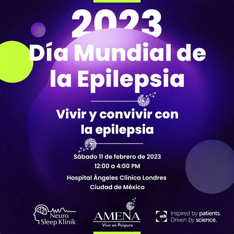 Día Mundial de la Epilepsia 2023 Vivir y convivir con la epilepsia