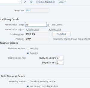 How To Create Table Maintenance Generator In SAP ABAP SAPfaqs