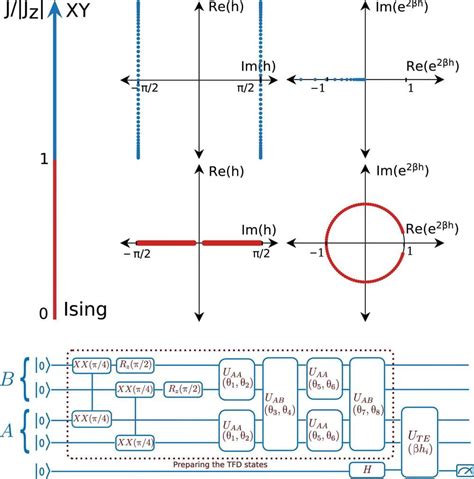 many body thermodynamics on quantum computers via partition function zeros