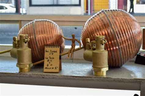 VFB 030 Válvula flotador industrial en bronce de 3 con flotador de