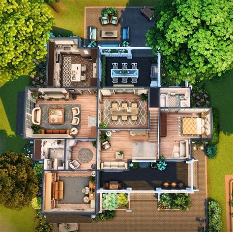 Sims 4 House Design Inspiration
