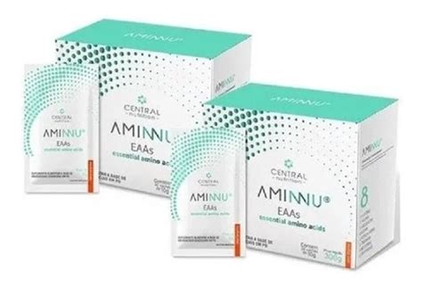 2 X Aminnu Eaas 10g 30 Sachês Aminoácidos Tangerina Parcelamento