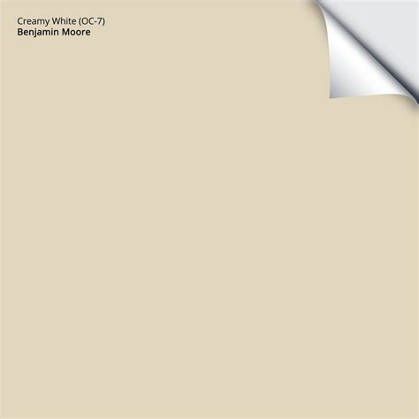 Creamy White OC 7 Benjamin Moore Samplize Peel And Stick Paint