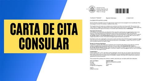 Hoja De Cita Consular Youtube