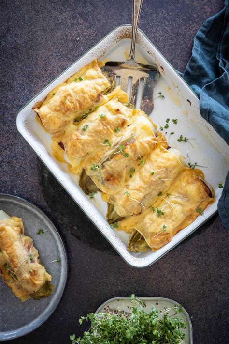 Witlof Met Ham En Kaas Saus Romige Perfectie