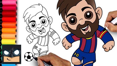 How To Draw Lionel Messi YouTube
