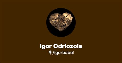 Igor Odriozola Instagram Linktree