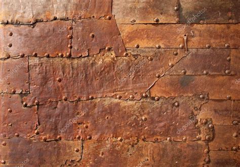 Rusty Metal Rivets Texture