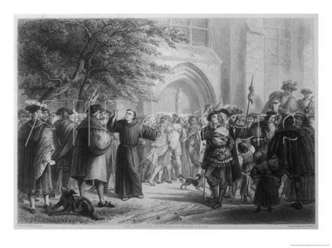 Martin Luther 95 Theses Painting