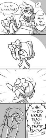 NY TH DID AIRALIN TEACH YOU THAT Kirlia Pokedex Pokemon