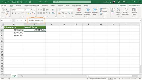 Cómo sumar fechas en Excel