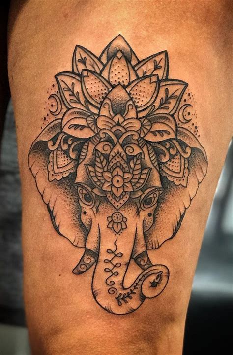 Awesome Elephant Mandala Tattoo Tattoo Artist Chat Tattoo