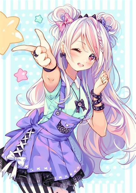 Fille Au Cheveux Rose 5 Manga Kawaii Dessin Kawaii