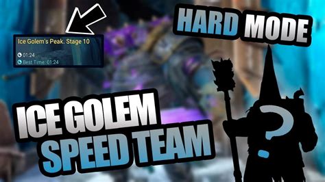 Ice Golem Hard Speed Team Not Crazy Stats Raid Shadow Legends Youtube