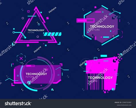 Hud Element D Square Over Royalty Free Licensable Stock