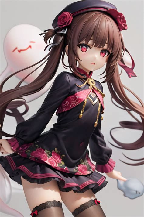Ai Art Hu Tao By Zo Di Pixai