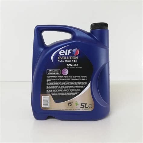 Óleo ELF Evolution Full Tech FE 5W 30 5L