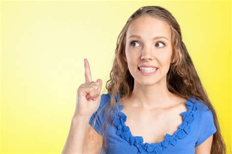 Premium Photo Beautiful Business Woman Having Some Great Idea