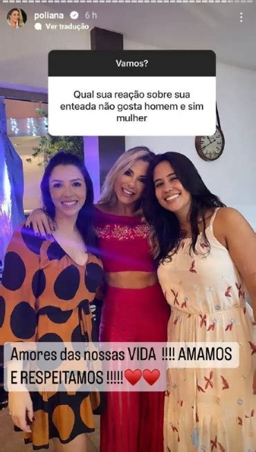 Poliana Rocha expõe sexualidade de membro da família Respeitamos