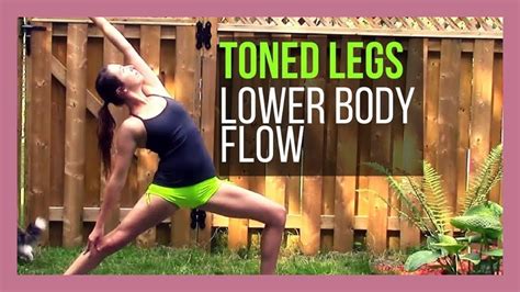 Lower Body Vinyasa Flow Full Class 20 Min Body Sculpt Yoga With
