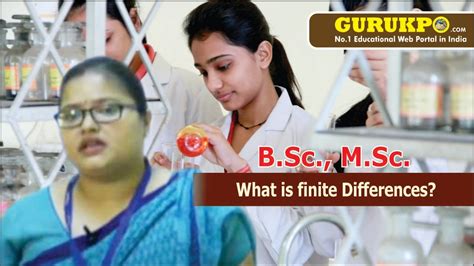 what is finite differences bsc msc maths numerical methods science gurukpo youtube