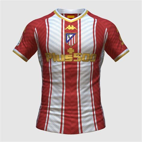 Kappa X Atletico Madrid Concept Home Kit FIFA Kit Creator Showcase