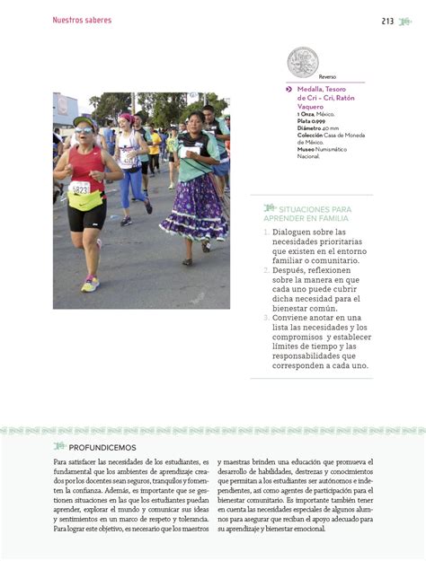 Nuestros Saberes Sexto grado Página 213 de 257 Libros de Texto Online