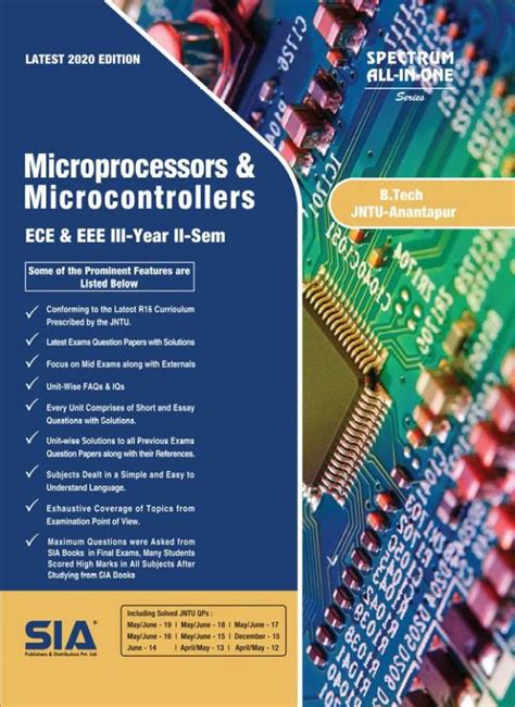 microprocessors and microcontrollers b tech iii year ii sem common for ece and eee r15 jntu