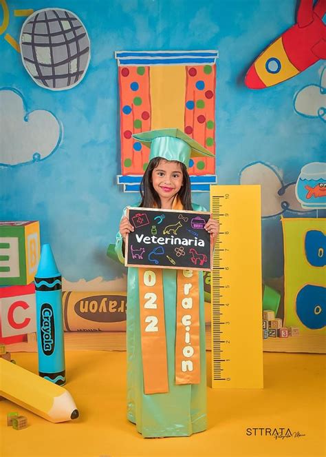 Decoración de graduación para niños de Preescolar