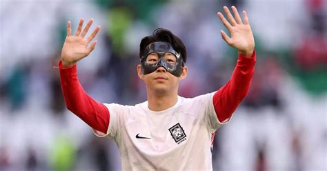 Why Son Heung Min Is Wearing A Mask During South Korea Vs Brazil World