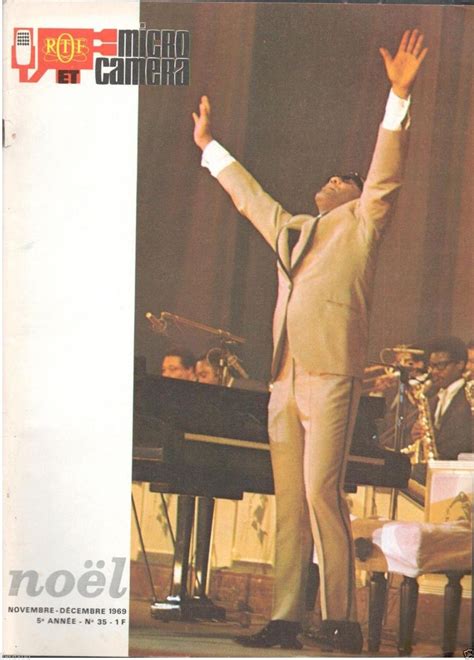 Ray Charles On The Cover Of RTF Micro Camera Nov Dec 1969 Photo