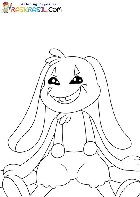 Bunzo Bunny Poppy Playtime Coloring Pages Coloring Pages