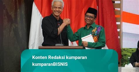 Mahfud Cawapres Ganjar Pengusaha Harap Bisa Jaga Iklim Usaha